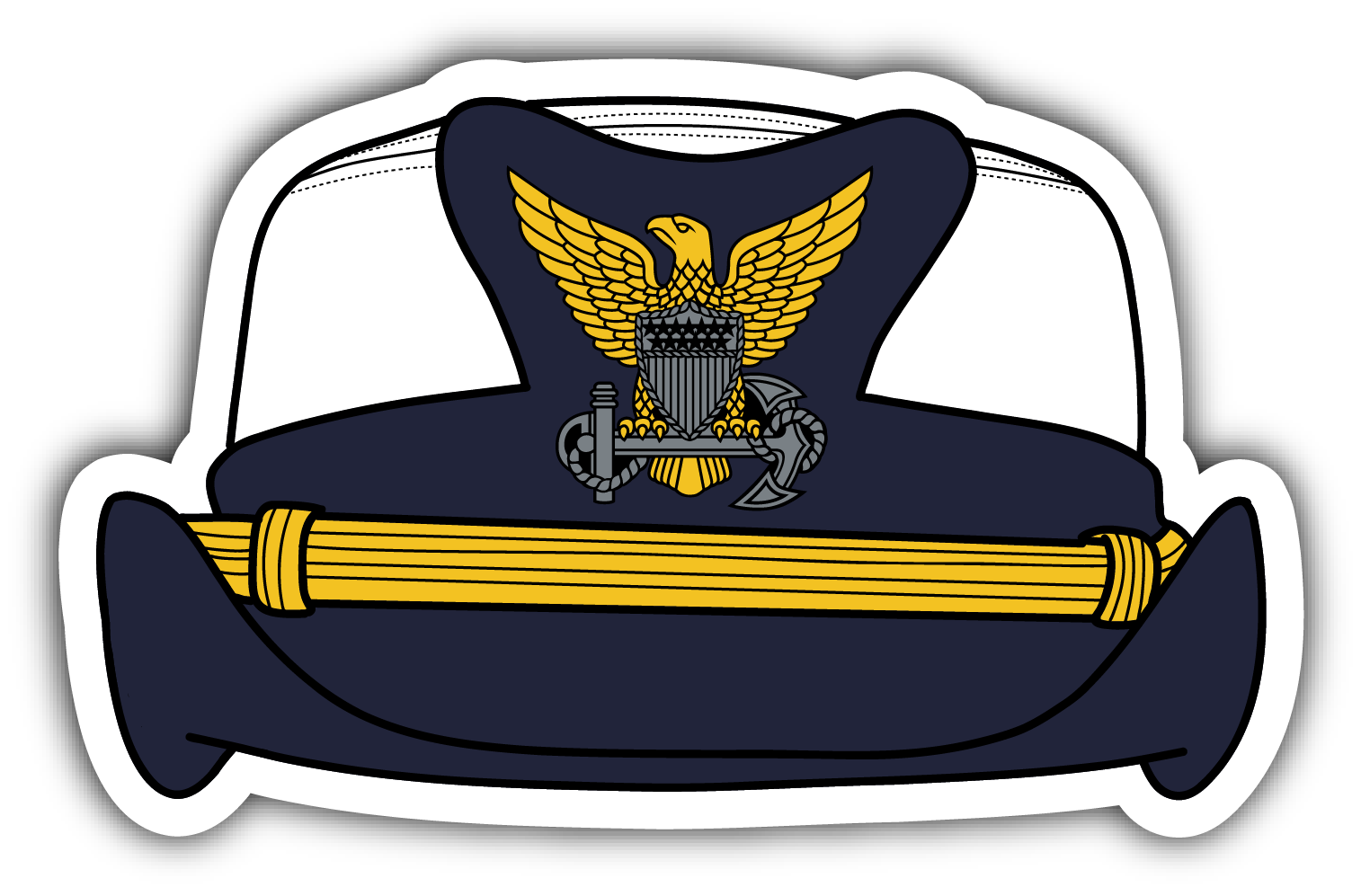 Bucket Cover (Coast Guard) – Shipmate Stickers LLC
